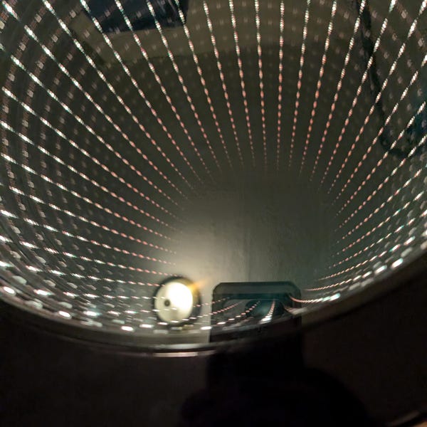 İnfinity Mirror Wall Decor, İnfinity Effect, LED Light Wall Decor ...