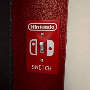Nintendo Switch Light Switch Plate - Etsy