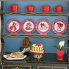 Miniature Dollhouse Toy Horse Stable - 1:12 Scale Reproduction of ...
