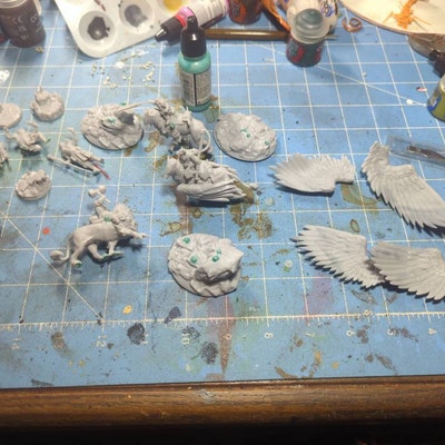 Dancing Toadstool Spider Miniature Tabletop Gaming Dnd Miniature ...