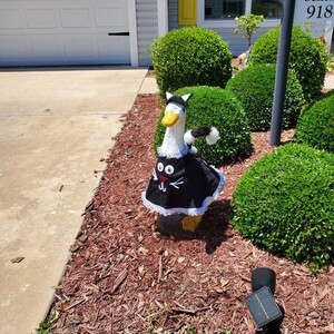 Goose Outfit. Goose Clothing.black Kitty Cat With Faux Fur Hat and Tail ...