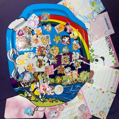 Rare 71-piece Kawaii sweets and Desserts Themed Japanese Sticker Flake ...