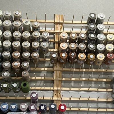 80 Spool Thread Rack-3 Inch Industrial Spools extra Large Spools - Etsy