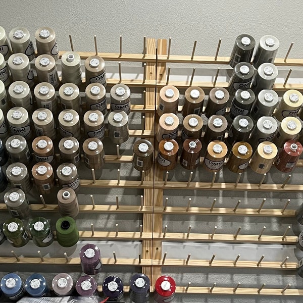 80 Spool Thread Rack-3 Inch Industrial Spools -extra Large Spools - Etsy