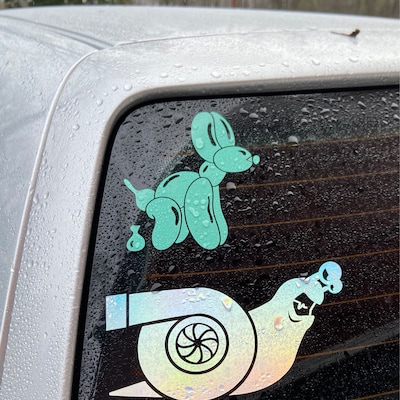 TURBO SNAIL Turbo Sticker Decal JDM Custom Sticker Decal Customized ...