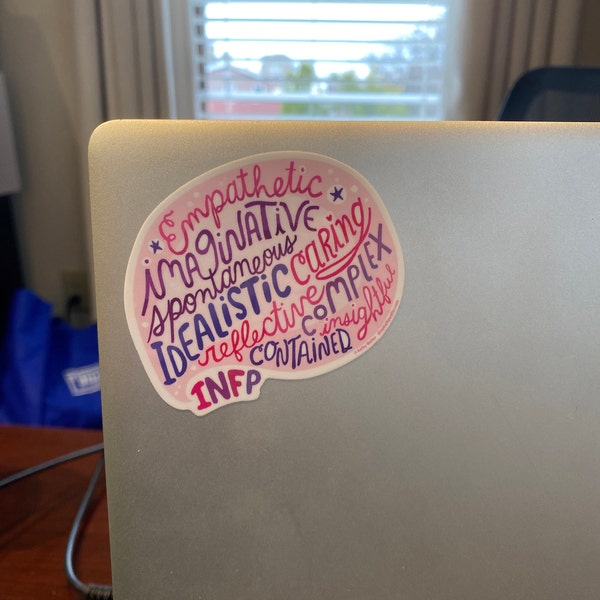 INFP Sticker - Introvert Sticker - Myers Briggs Sticker - Introvert ...
