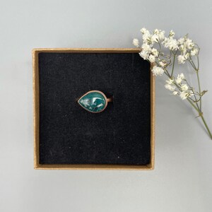 Rose Gold Plated Over 925 Sterling Silver Rectangle Shape Ring | Etsy