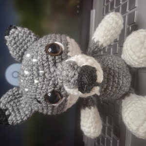 PATTERN: Wilson the Wolf Pup Crochet Wolf Pattern Amigurumi Wolf ...