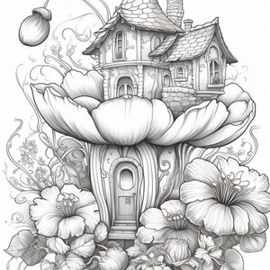 100 Windows to Another World Coloring Book Adult Coloring Pages ...
