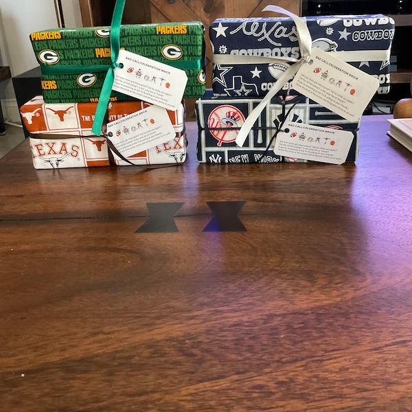 Football Foam Bad Call Brick Stress Relief Brick Celebration Brick - Etsy