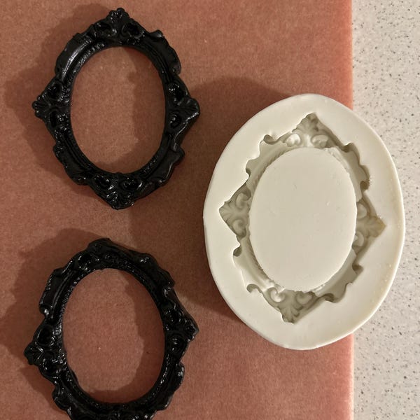 Frame Border Silicone Mold/retro Photo Frame Mold/home Decorations Tool ...