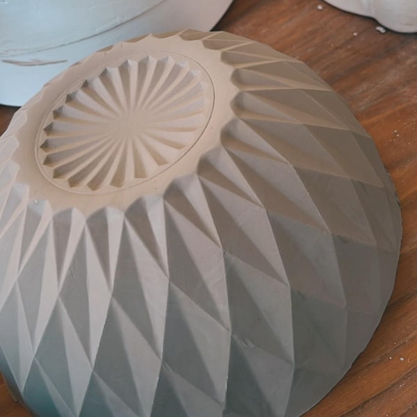 Plate Mold, Slip Casting Mold Ceramics and Porcelain, Craft Kit,plaster ...