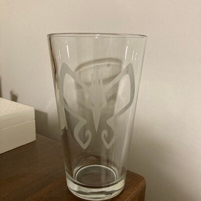 Neo Zeon Unicorn Mobile Suit Gundam Pint Glass - Etsy