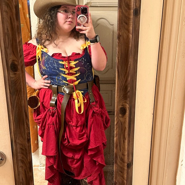 Stargazing Bodice, Corset Bodice, Costume, Renaissance Faire Bodice ...