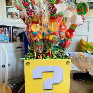 LARGE Super Mario Candy Kabobs With FREE Personalized Tags - Etsy