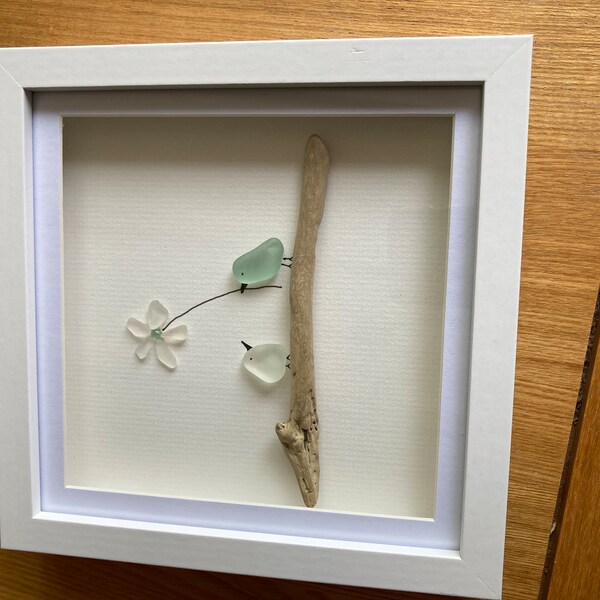 Create Your Own Sea Glass Picture Craft Kit - Etsy