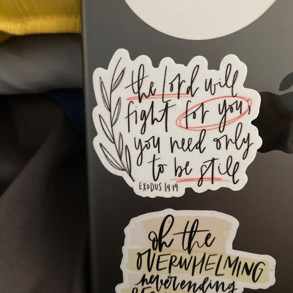 Isaiah 41:10 Sticker | Bible Verse Sticker Quote | Religious Decals ...