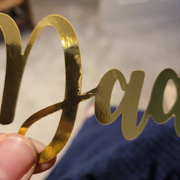 Personalised Custom Card Cake Topper L Happy Birthday L Anniversary L ...
