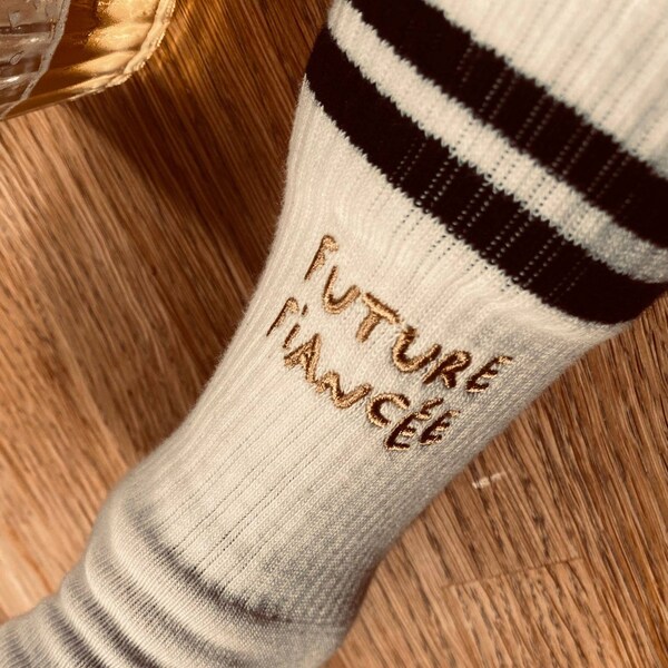 Custom Embroidered Socks Custom Gift for Anniversary Personalized Gift ...