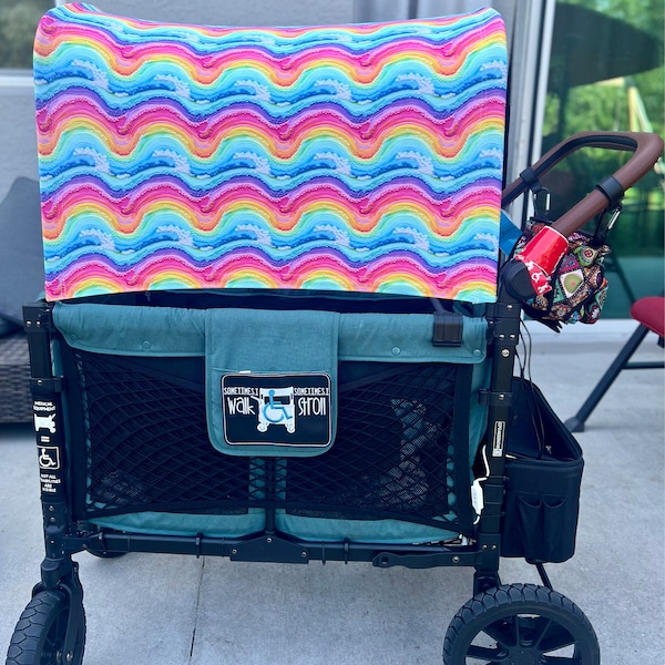 Made to Order- Horror Friends Halloween Wagon Canopy, Seat Covers for ...