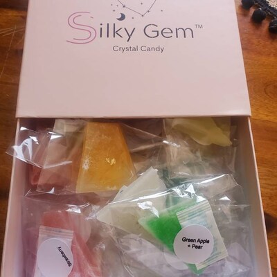 Edible Treasure Box, Kohakutou Candy Box, Crystal Candy, Edible Gem ...