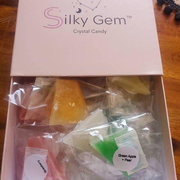 Edible Treasure Box Kohakutou Candy Box Crystal Candy Edible Gem