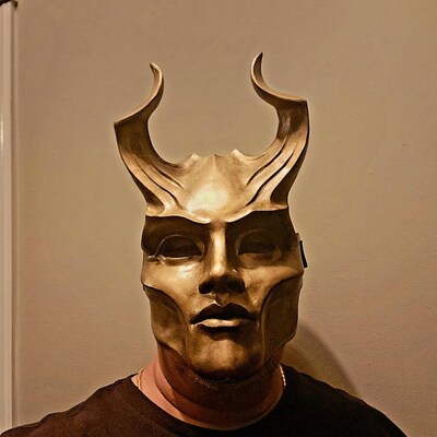 Fantasy Alchemist Mask, Old Man Mask - Etsy