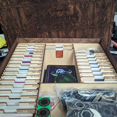 Arkham Horror LCG Etched Mass Storage Solution Organizer Stand Alone ...