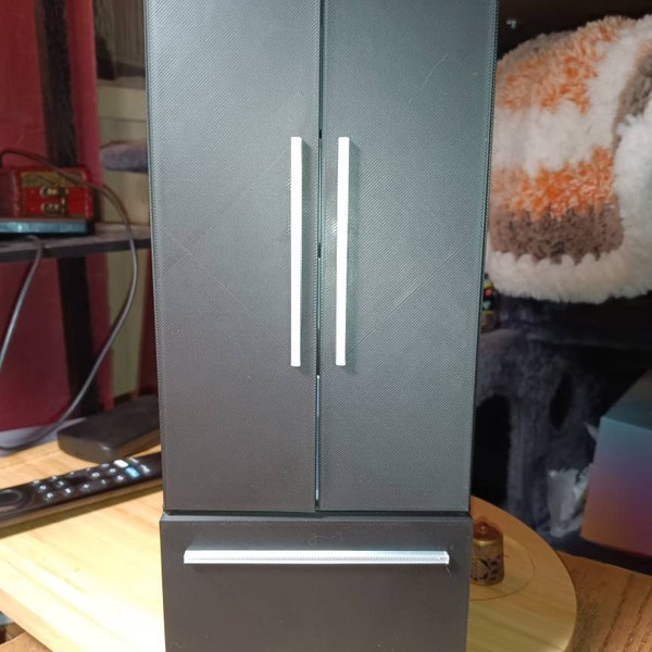 Customizable Miniature Fridge 3D Print - Etsy