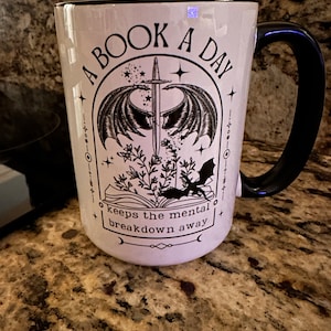 Book Club Coffee Mugs, Gift for Book Lovers, Book Club Matching Cups ...