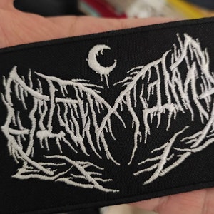 DEAFHEAVEN Embroidered Patch Alcest Ghost Bath Altar of Plagues Wolves ...