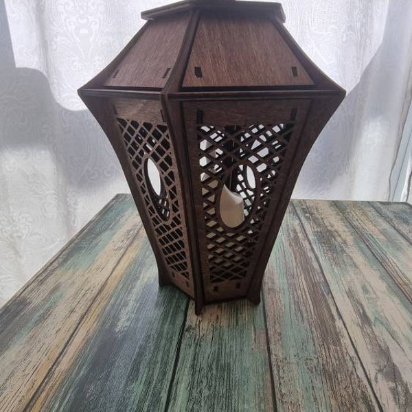 Lantern Laser Cut File 3D Glowforge SVG DXF for Plasma DIY Cnc Project ...