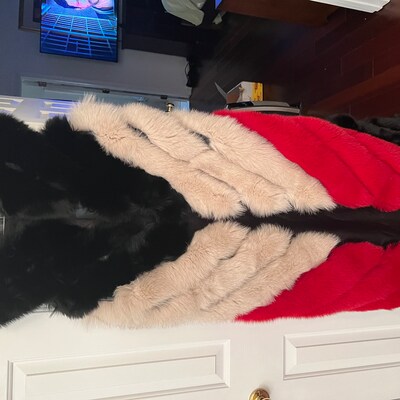 Distinctive Special Long Fox Jacket Genuine Original Fox - Etsy