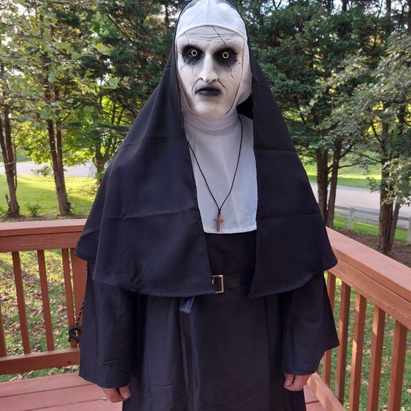 Demon Nun Mask inspired by Valak - Etsy