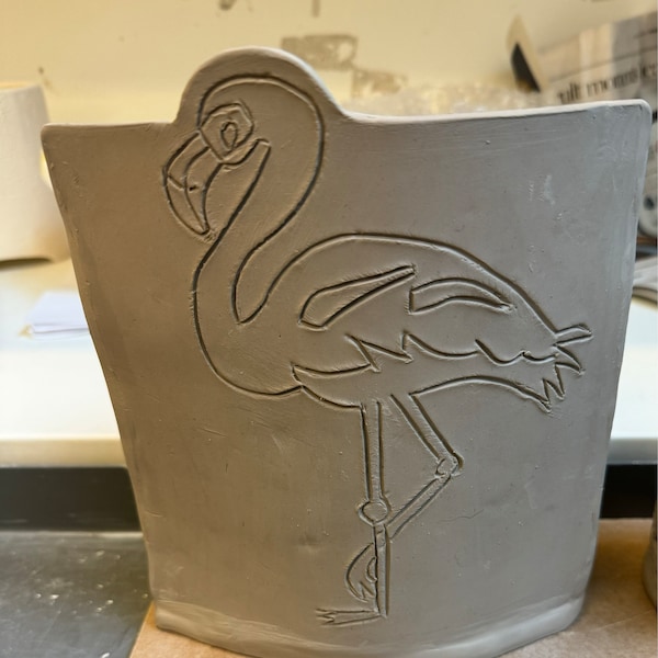 Ceramic Christmas Tree Trio Design Tutorial. Easy Slab Pottery Template ...