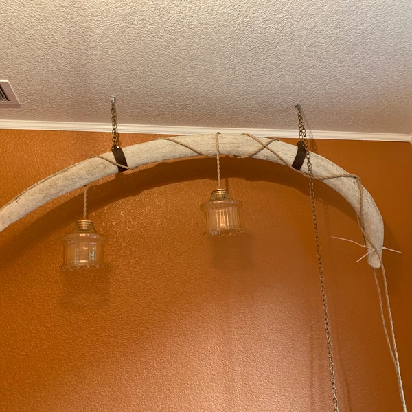 6 Feet: Natural Jute Covered (rope Style) Twisted Wire, Vintage Hemp ...
