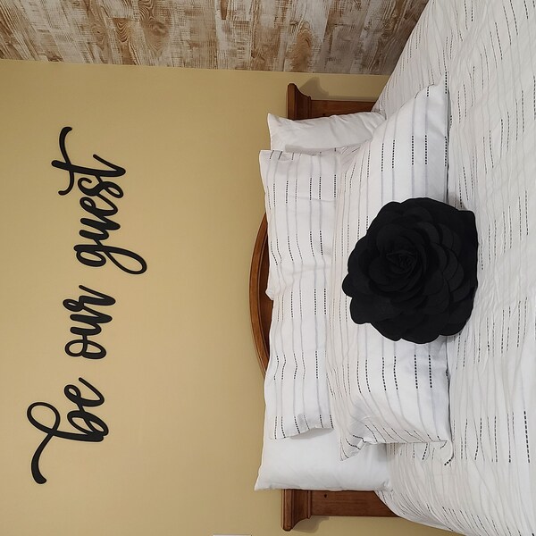 Be Our Guest Sign, Be Our Guest Cutout Sign, Be Our Guest Cutout ...