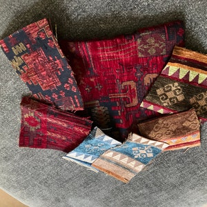 Any Size Red Turkish Kilim Throw Pillow Cover Dark Red - Etsy