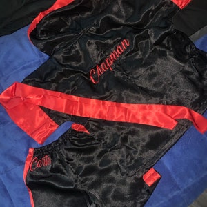 Custom Embroidered Boxing Robes Custom Made Robes Personalized - Etsy