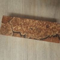 Amber Color. Stabilized Karelian Curly Birch Wood. - Etsy Canada