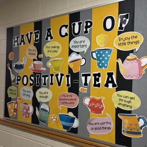 2025 New Year January Affirmation Bulletin Board Kit/mental Health ...