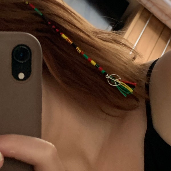 Custom Clip-in Hair Wrap: Mixed Design, Choose Your Colors - Etsy