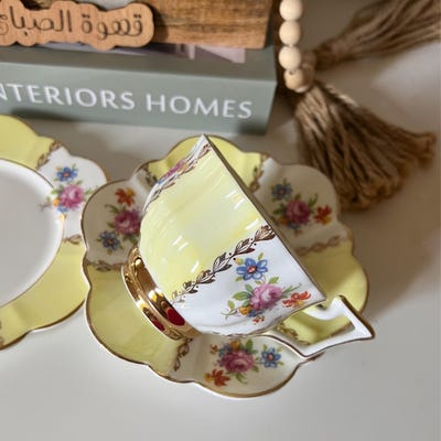 Very Pretty Vintage Sadler English Bone China Baby Pink Rosebud Floral ...