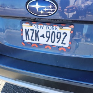 Phish / Raised Donuts / Plastic License Plate Frame - Etsy