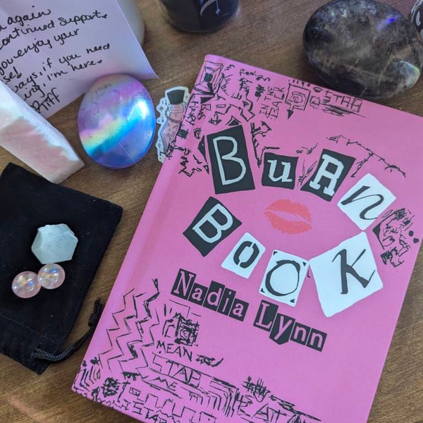 Custom Personalized Mean Girls, Burn Book, Regina George, Cady Heron ...