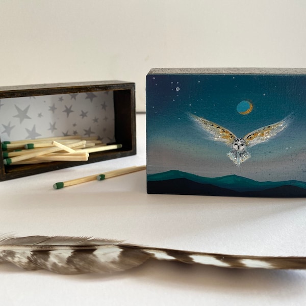 Unfinished Wood Oversized Matchbox - Etsy