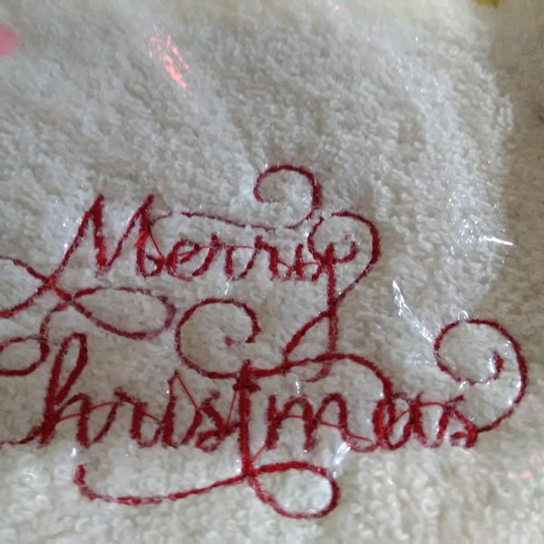 Christmas Words Embroidery Designs Bundle: Holiday Embroidery 4x4, 5x7 ...
