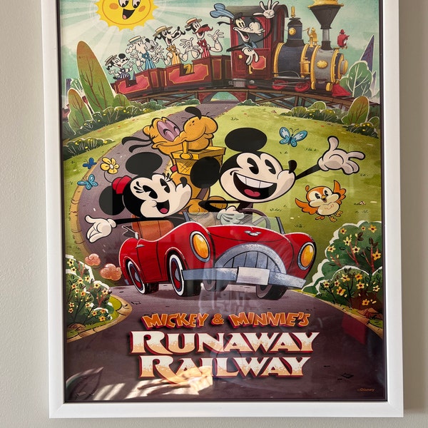 Mickey and Minnie's Runaway Railway Poster Disney Poster Disney ...