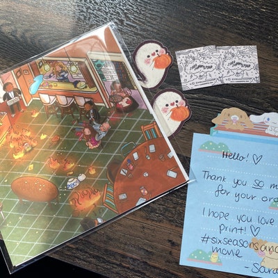 Community TV Show Art Print 5 X 5 the Study Group Greendale Seven ...