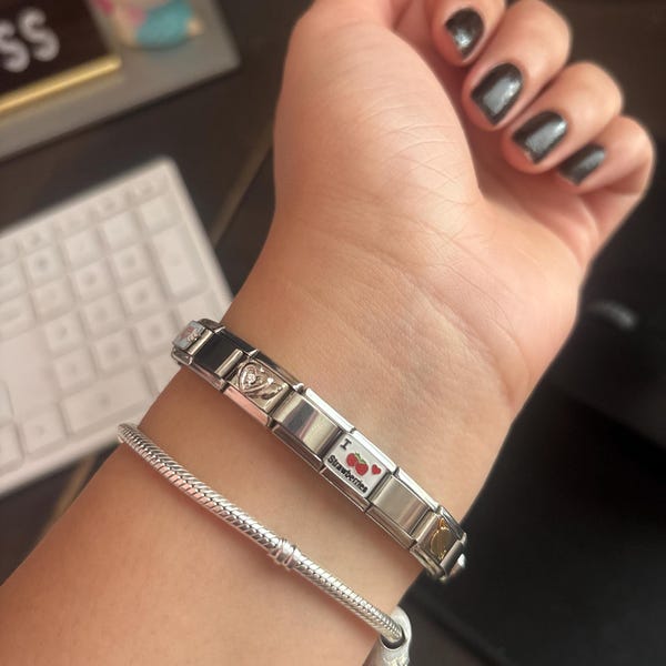 18 Links Italian Bracelets, Custom Vintage Italian Bracelets ...